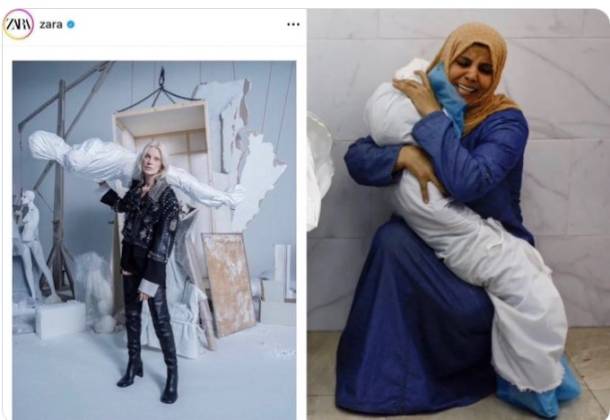 Zara removes campaign mocking massacred Palestinian children; blames ...